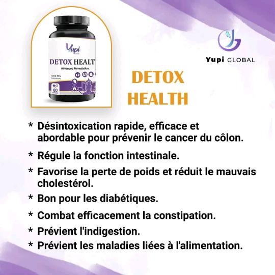 Pack bien-être Yupi Global : Detox Health, Alka Plus, Immuno Boost